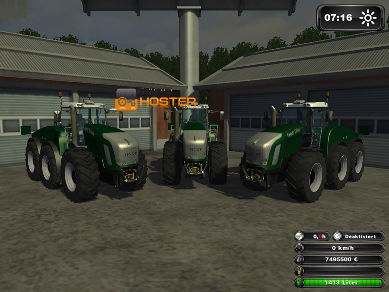 Fs2011 Fendt Prototype Trisix V Trisix Mod Für Farming Simulator 2011
